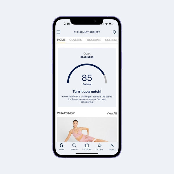 How to Sync Your Oura Ring with The Sculpt Society App