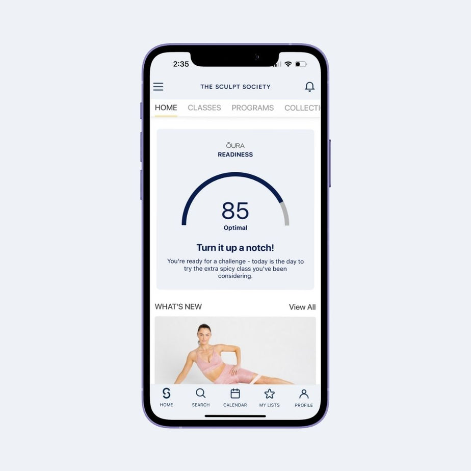 How to Sync Your Oura Ring with The Sculpt Society App
